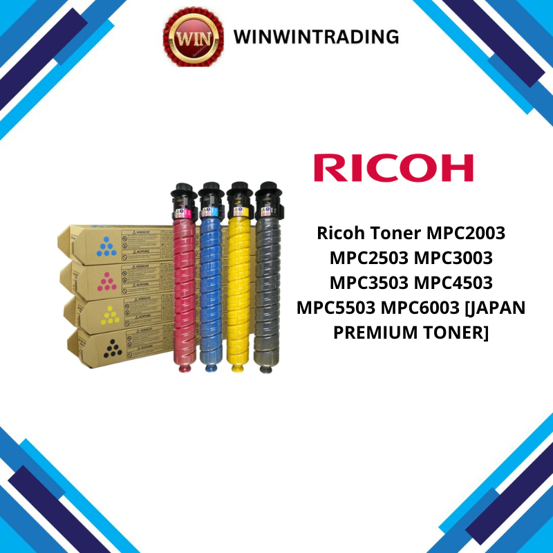 TONER RICOH PREMIUM QUALITY GRADE A - MPC3003 MPC3503 MPC4503 MPC5503 MPC6003 (KATUN) | Shopee ...