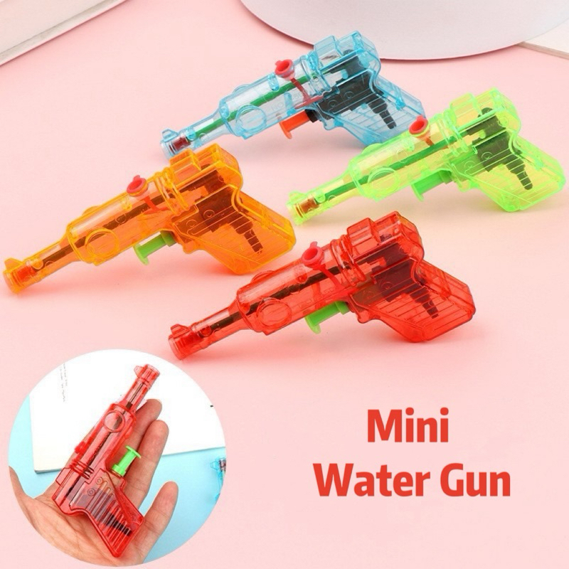 Mini Water Gun Toys Kid Transparent Water Gun Outdoor Swimming Pool ...