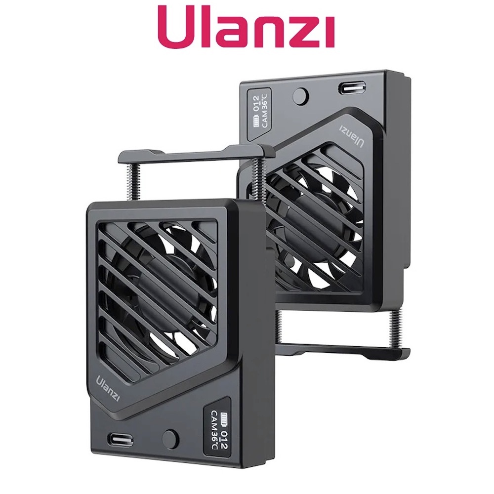 Ulanzi CA25 Camera Cooling Fan for Sony Canon Nikon Fujifilm | Shopee ...