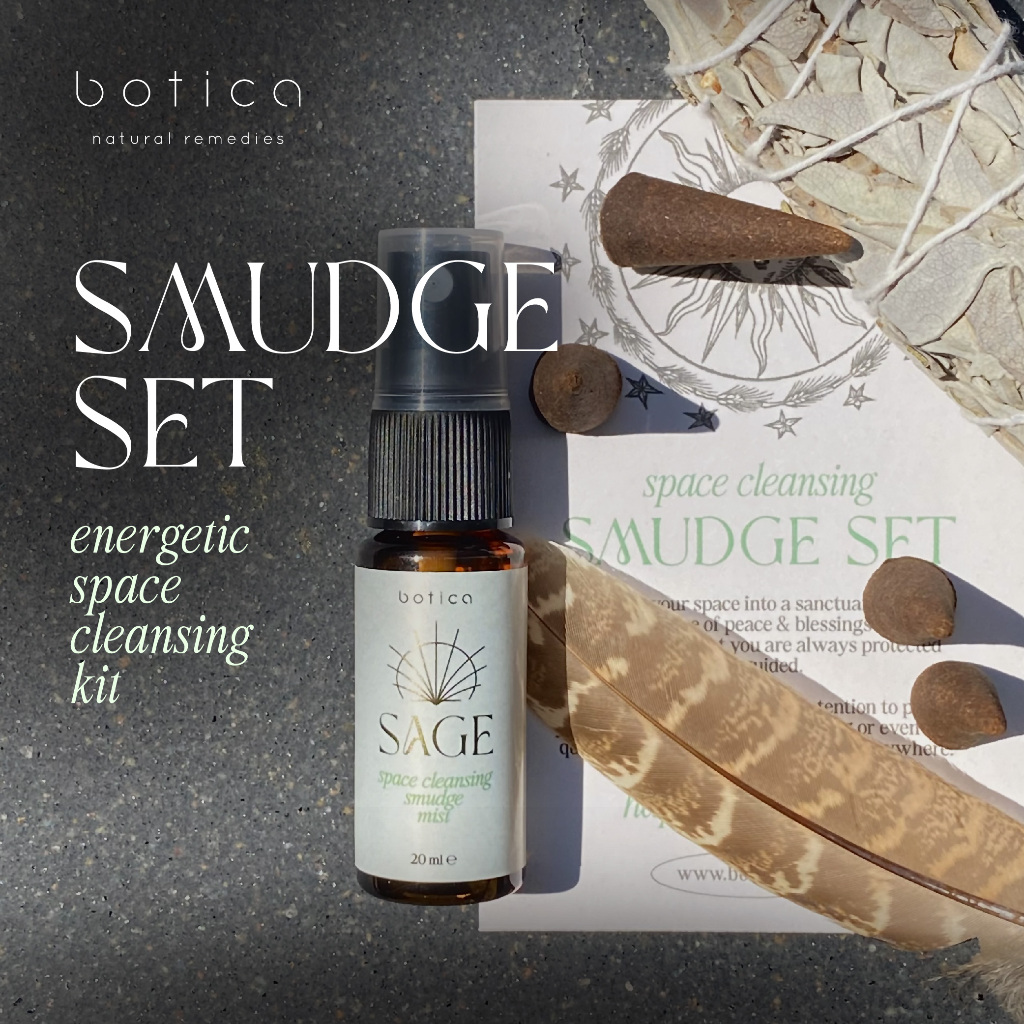 botica – SMUDGE SET (smudging, sage, space cleansing, purification ...