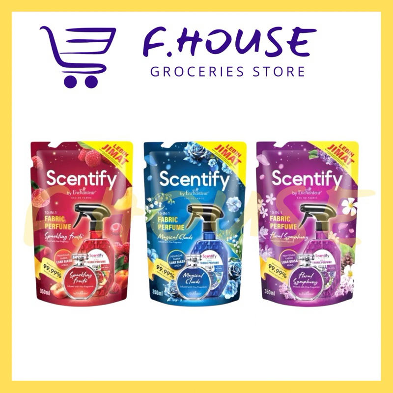 Scentify Fabric Perfume Refill Pouch (350ml) | Shopee Malaysia