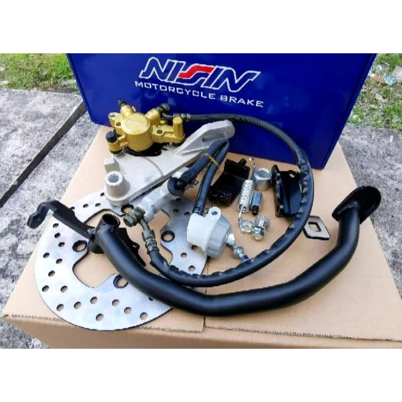 NISSIN Yamaha Y15ZR / LC135 LC V1- V7 Modified Rear Disc Set With Heavy ...
