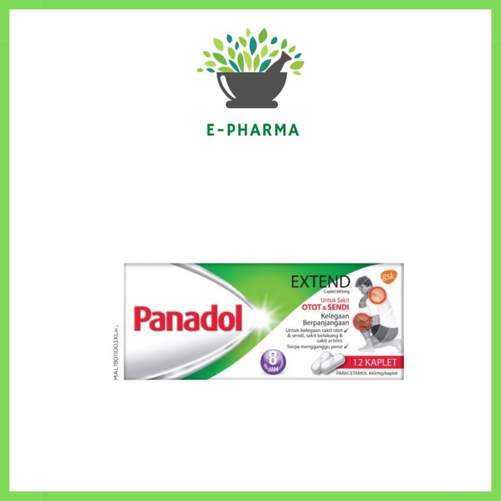 PANADOL Panadol Extend 12's | Muscle Joint Pain Relief | Shopee Malaysia
