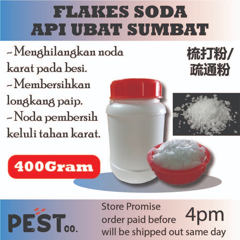 400G UBAT SUMBAT SINKI SUMBAT TANDAS SODA FLAKES API CLOG REMOVER 梳打粉 ...