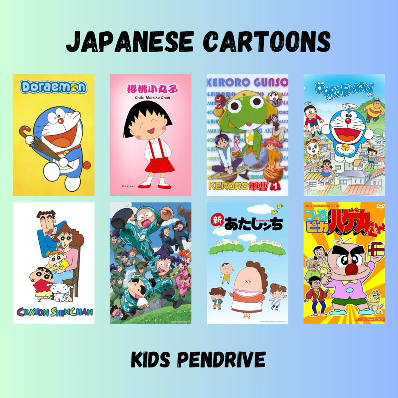 J JAPANESE CARTOONS 32GB USB DORAEMON KINGSTON - PENDRIVE KARTUN KANAK KANAK 2024 | Shopee Malaysia