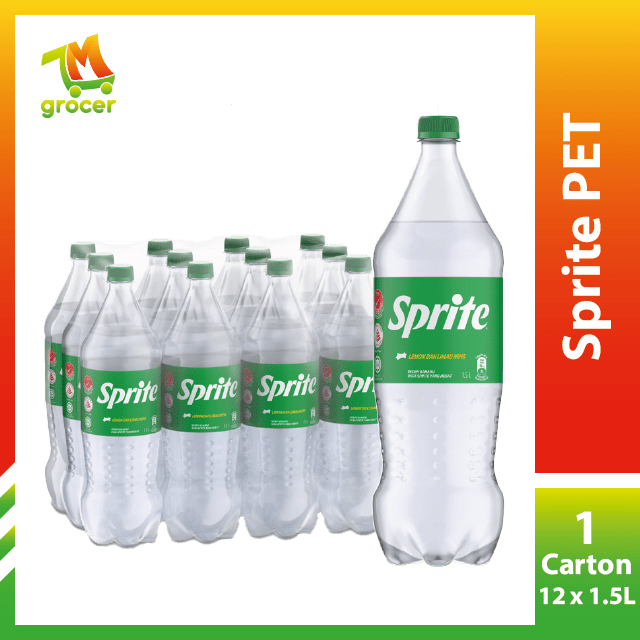 Sprite PET 1 Carton (12 x 1.5L) | Shopee Malaysia