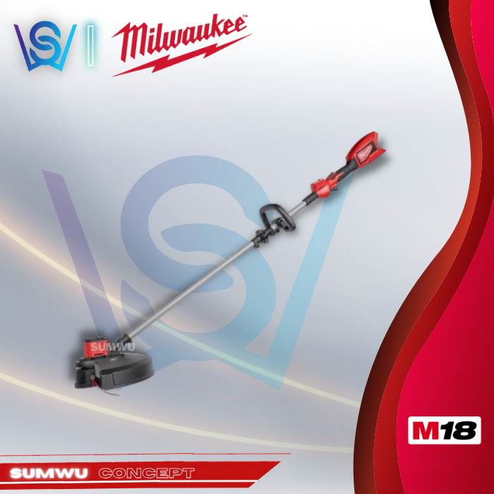 MILWAUKEE M18 FUEL Gen II Cordless Brushless Line Trimmer Grass Trimmer ...
