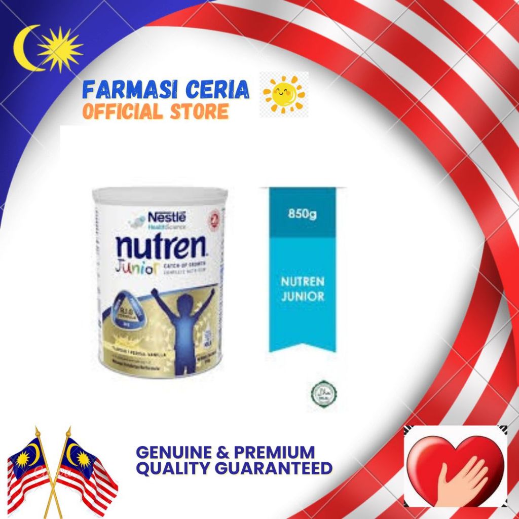 Nestle Nutren Junior Catch-Up Growth Complete Nutrition Powders 850g # ...
