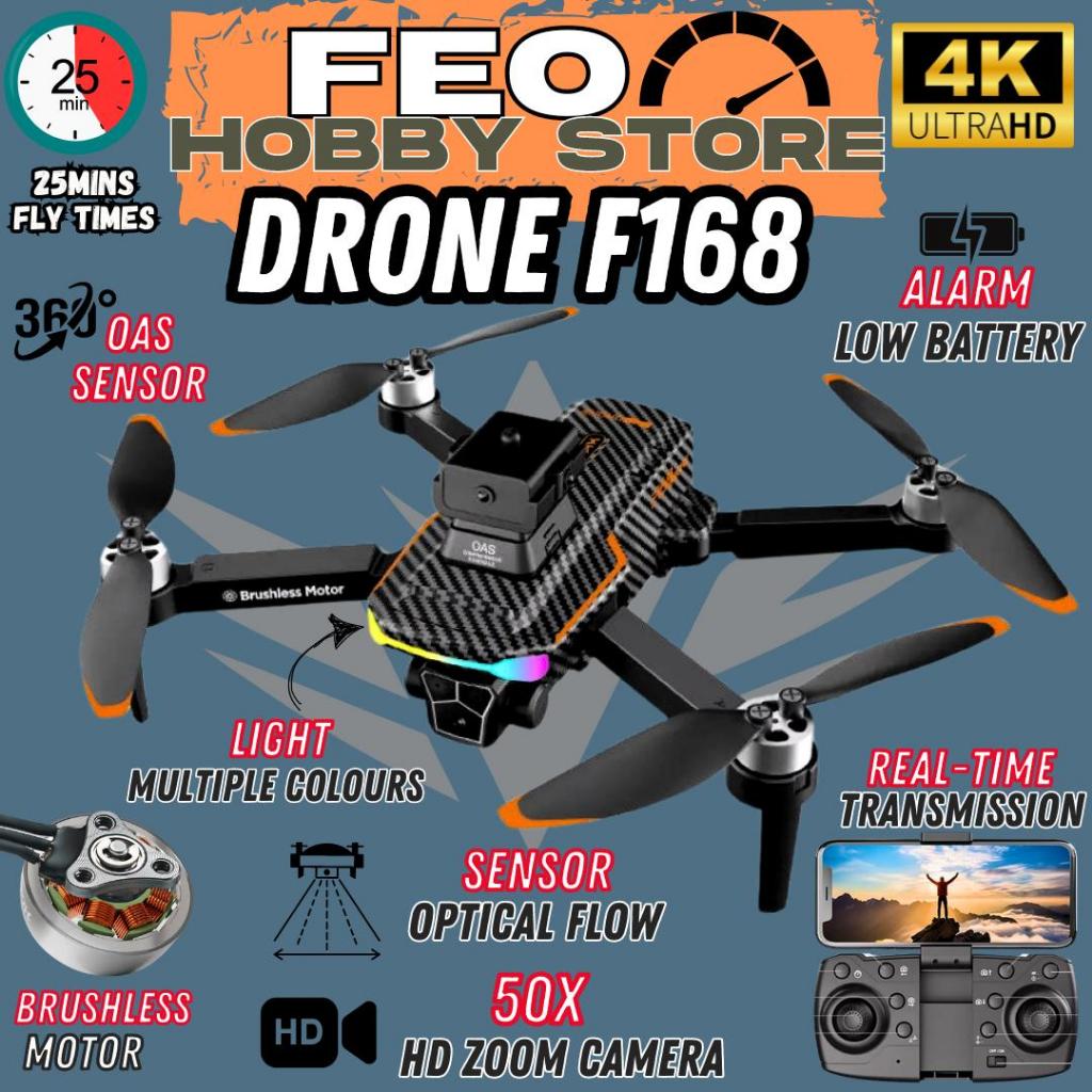 FEO Drone Brushless FEO168 Max 4K HD Camera Dual Obstacle Avoidance ...