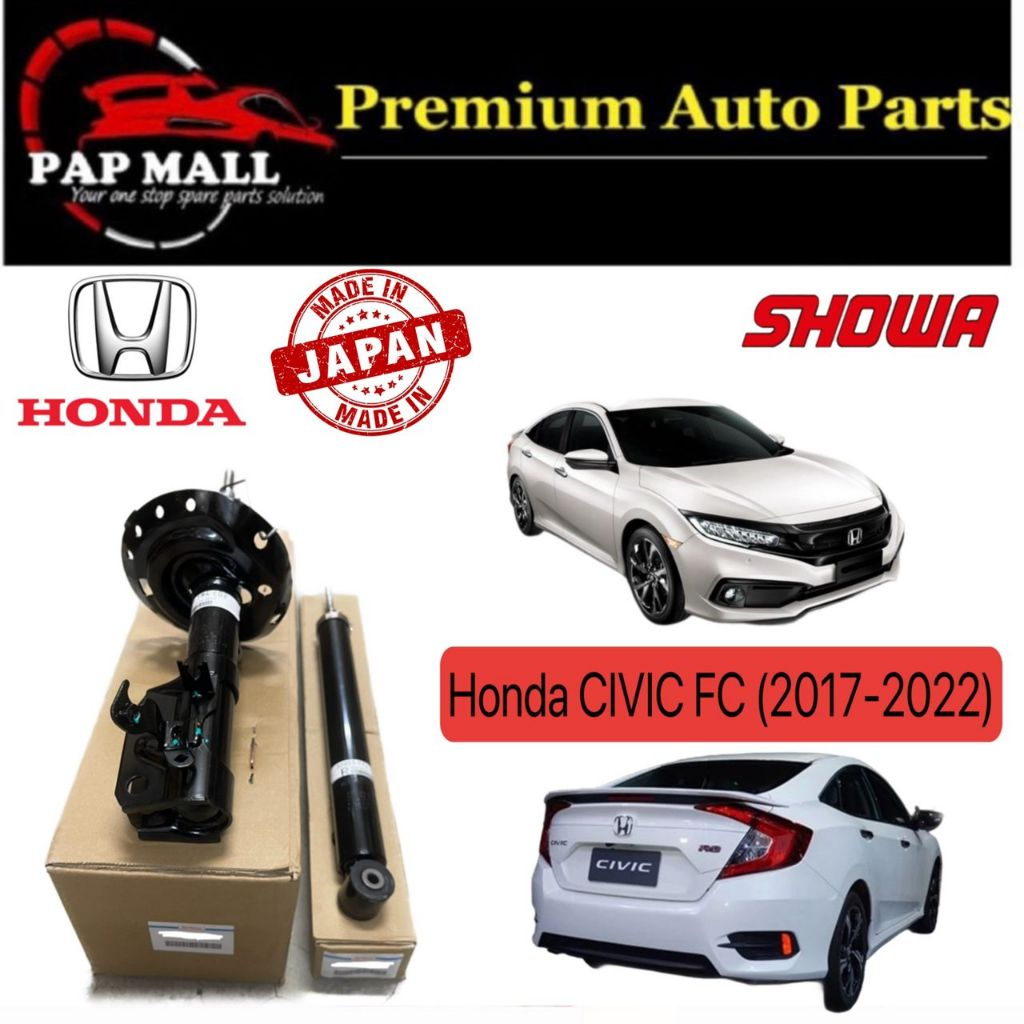Original Showa HONDA CIVIC FC TEA TURBO 1.5 CIVIC FC TEA 1.8 Front and ...