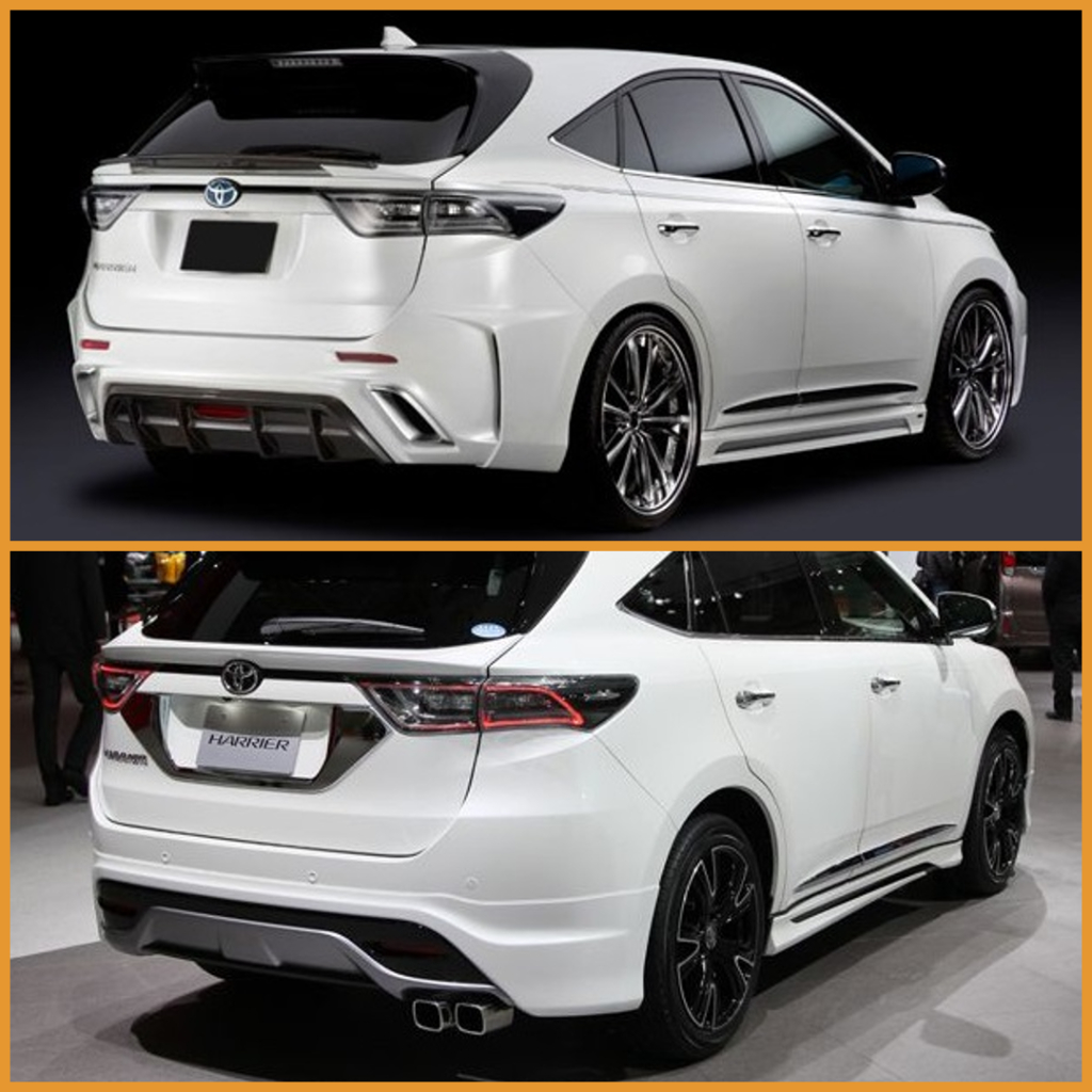 Toyota Harrier XU60 XU 60 2014 '14 Rear Spoiler - ( Silk Blaze ...