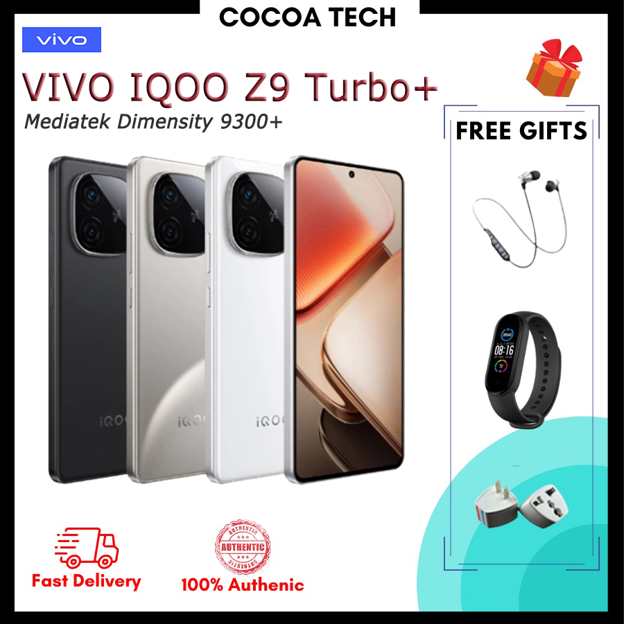 VIVO IQOO Z9 Turbo+ 6.78 inches 144Hz Mediatek Dimensity 9300+ 50MP+16MP 80W wired 6400 mAh ...