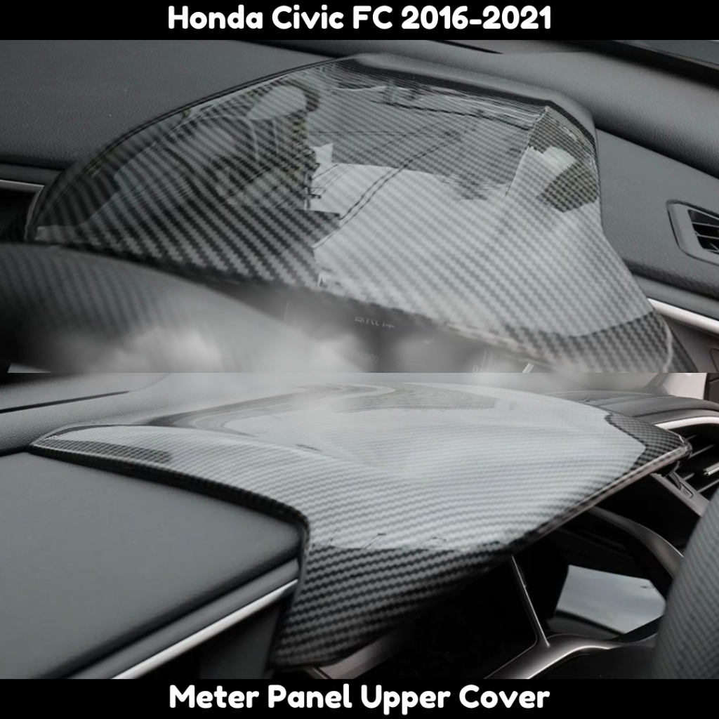 Honda Civic Fc 2016-2021 Forged Carbon Trim&Carbon Trim Meter Upper ...