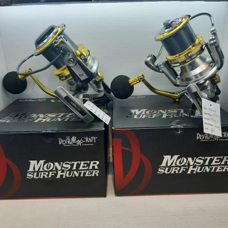 DEVIL CRAFT MONSTER SURF HUNTER FISHING REEL | Shopee Malaysia