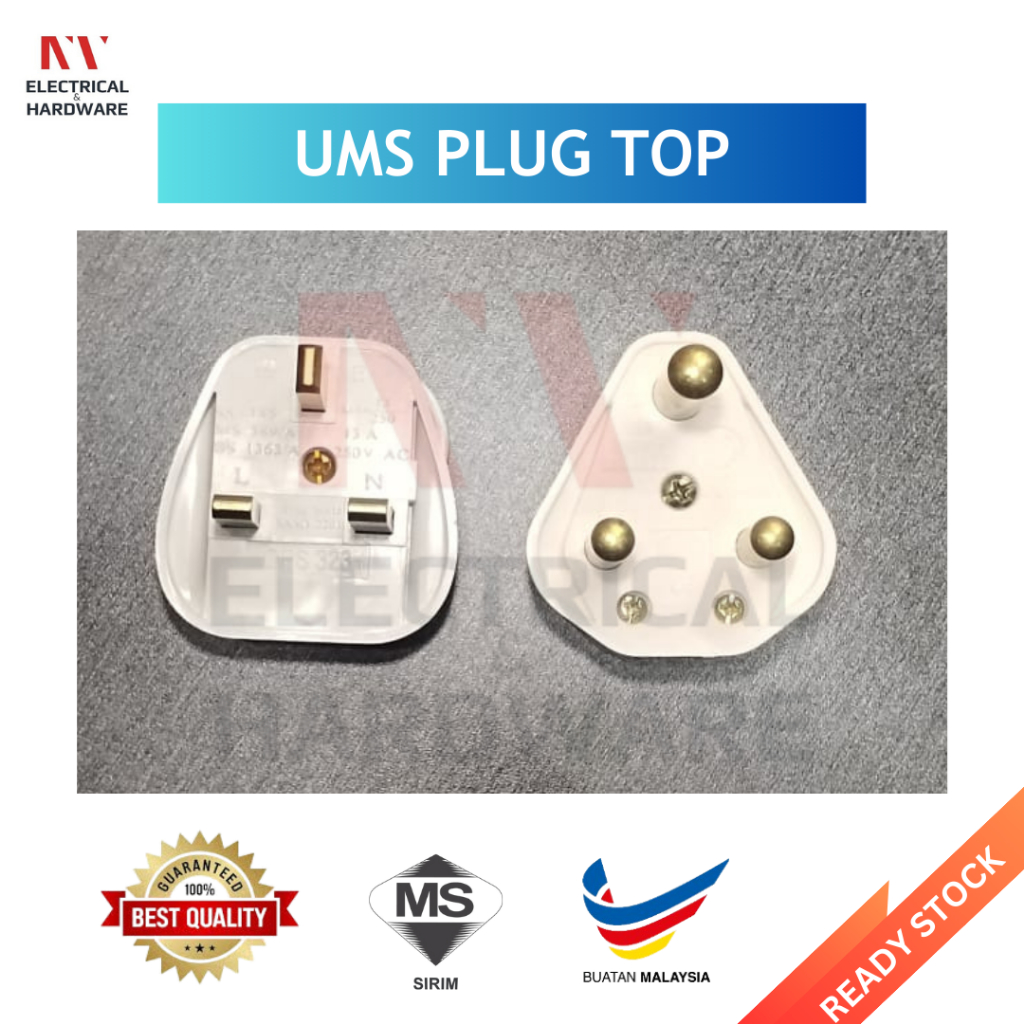 UMS Plug Top 13A/15A (SIRIM) | Shopee Malaysia