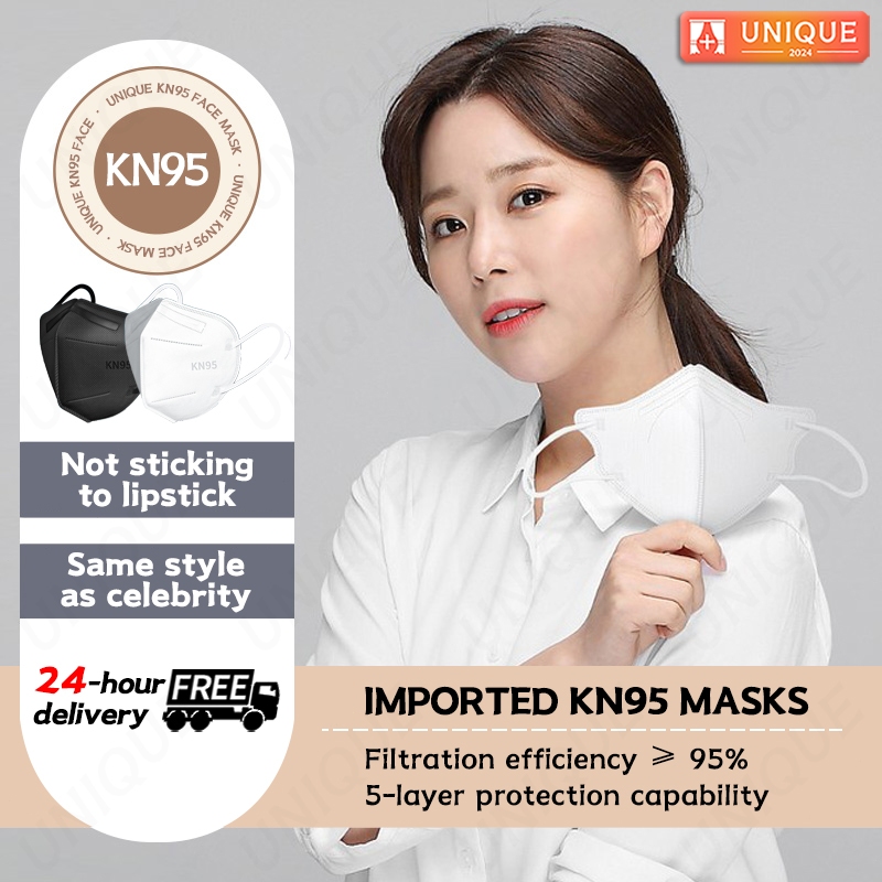 KN95 Mask Face Mask 10/30/50PCS 5 Layers Protection Anti-Virus Mask ...