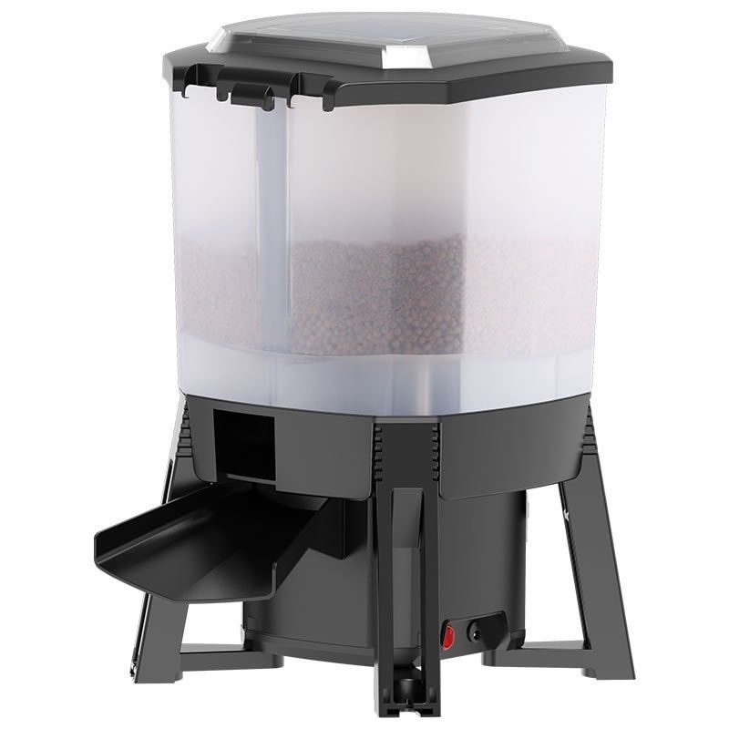 HOT 6L Solar Power Automatic Aquarium Feeder Auto Digital Food ...
