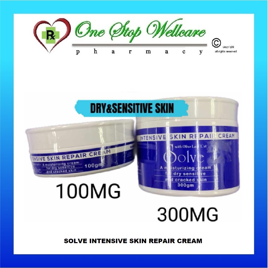 SOLVE INTENSIVE SKIN REPAIR CREAM 100GM / 300GM | Shopee Malaysia