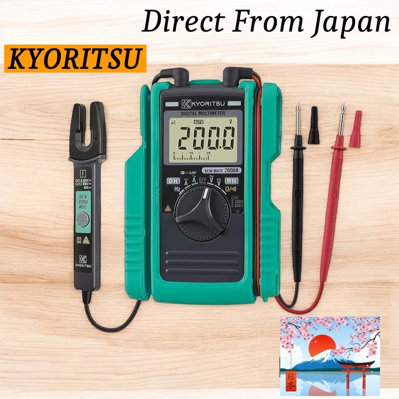 AAZV Kyoritsu Electric Corporation 60A AC/DC Clamp Digital Multimeter ...