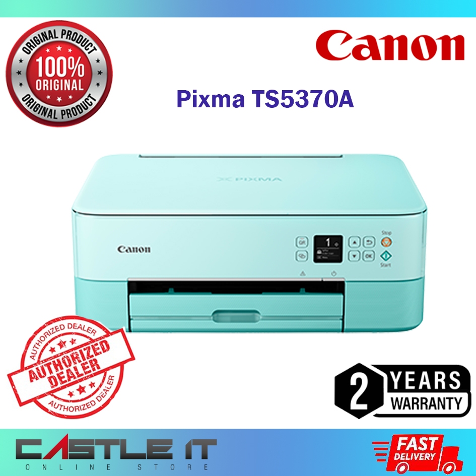 Canon Pixma TS5370A Compact Wireless Photo All-In-One with Printer ...