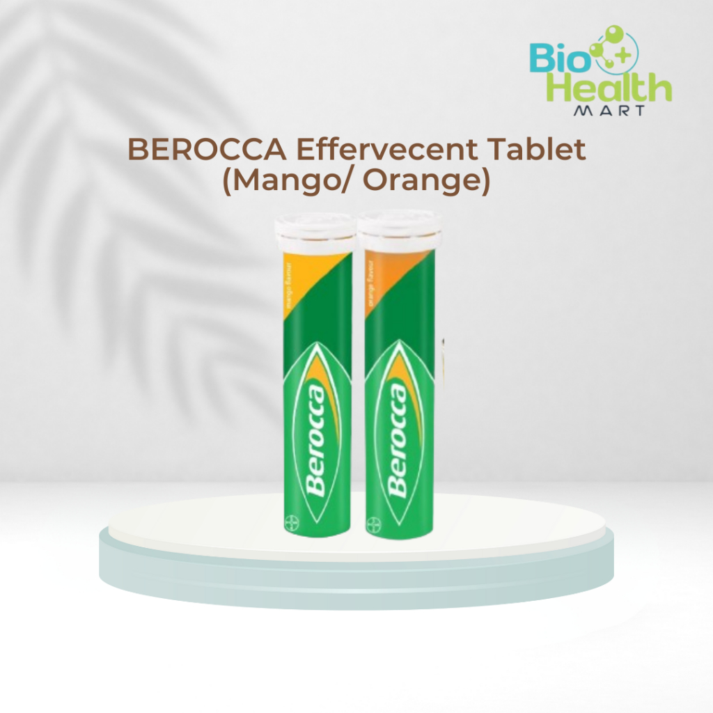 Berocca Effervescent Tablet 30's/15's (Mango&Orange) | Shopee Malaysia