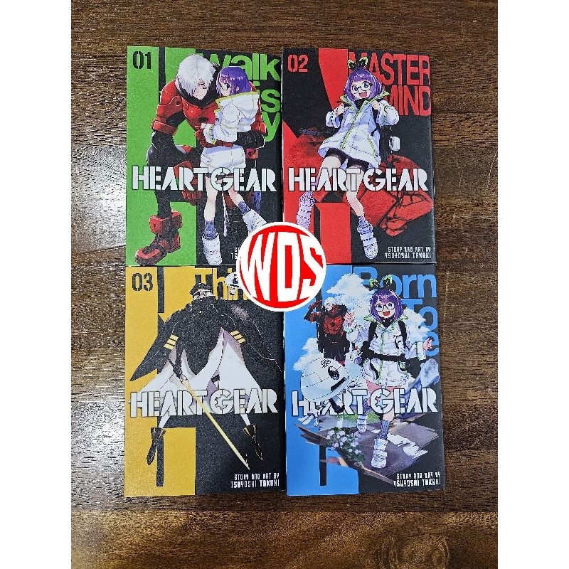Manga : Heart Gear volume 1-4 (English Version) | Shopee Malaysia