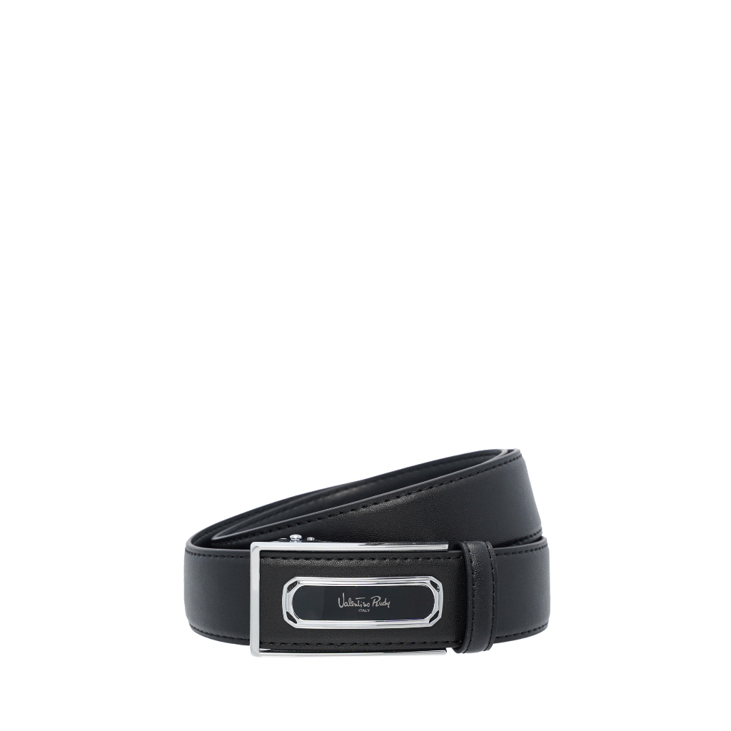 Valentino Rudy Italy Men's 35mm Split Leather Auto Buckle Belt 0463007 ...