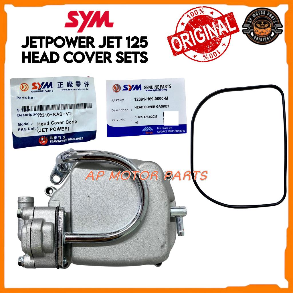 100% ORIGINAL SYM JET POWER 125 HEAD COVER COMP 12310-KAS-V2 HEAD ...