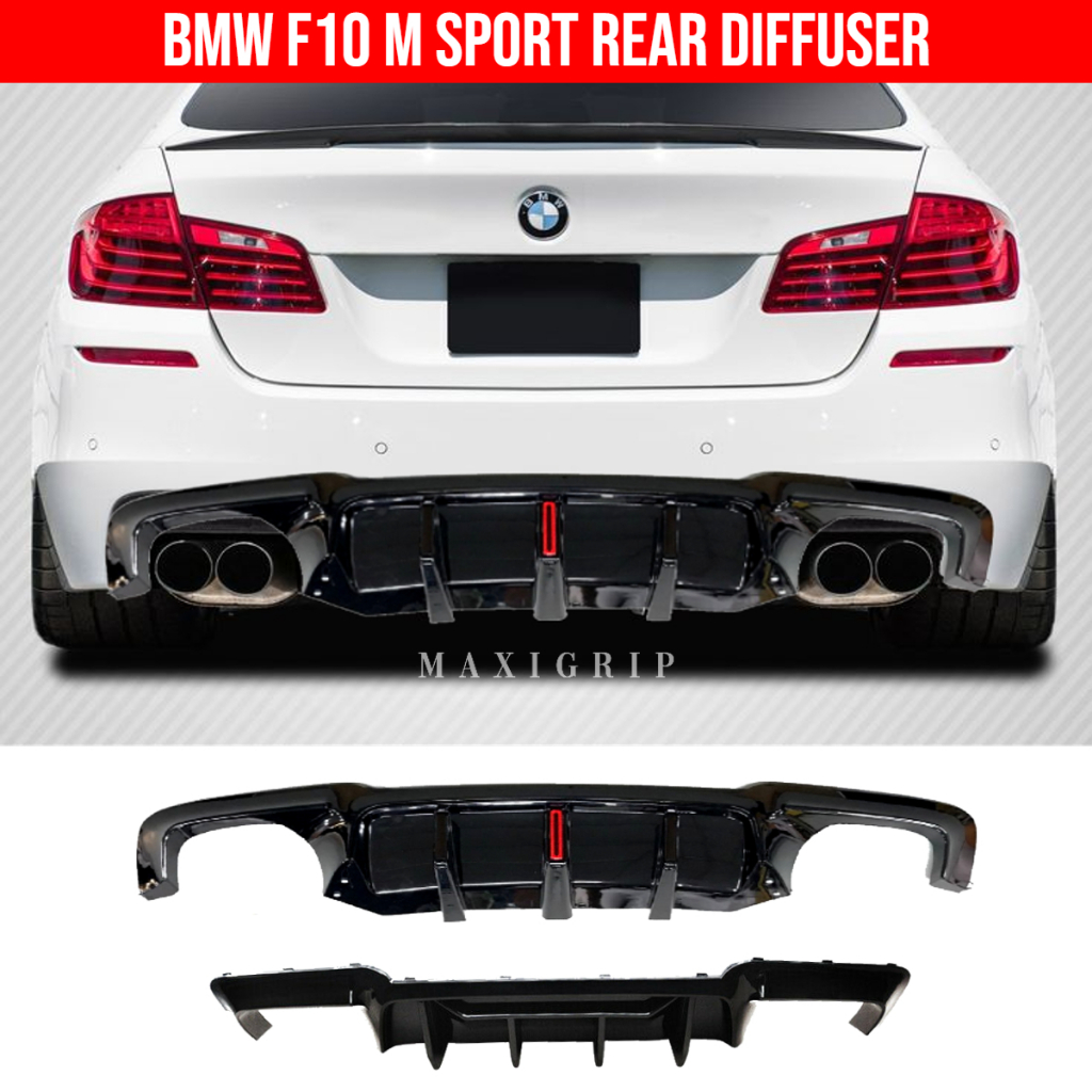 BMW F10 5 series M5 Competition Diffuser rear bumper diffuser bmw F10 ...