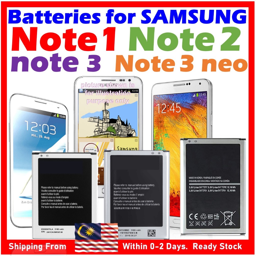 Premium Grade A+ Battery Compatible For SAMSUNG Galaxy Note 1 N7000 ...