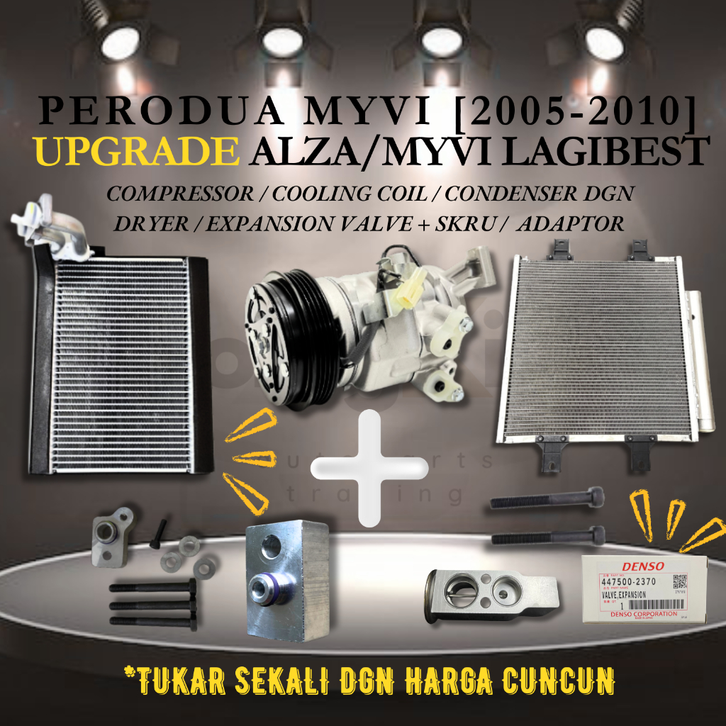 🔴SET JIMAT🔴 Full Set Perodua Myvi 1.3CC [2005-2010] “Upgrade” Alza ...