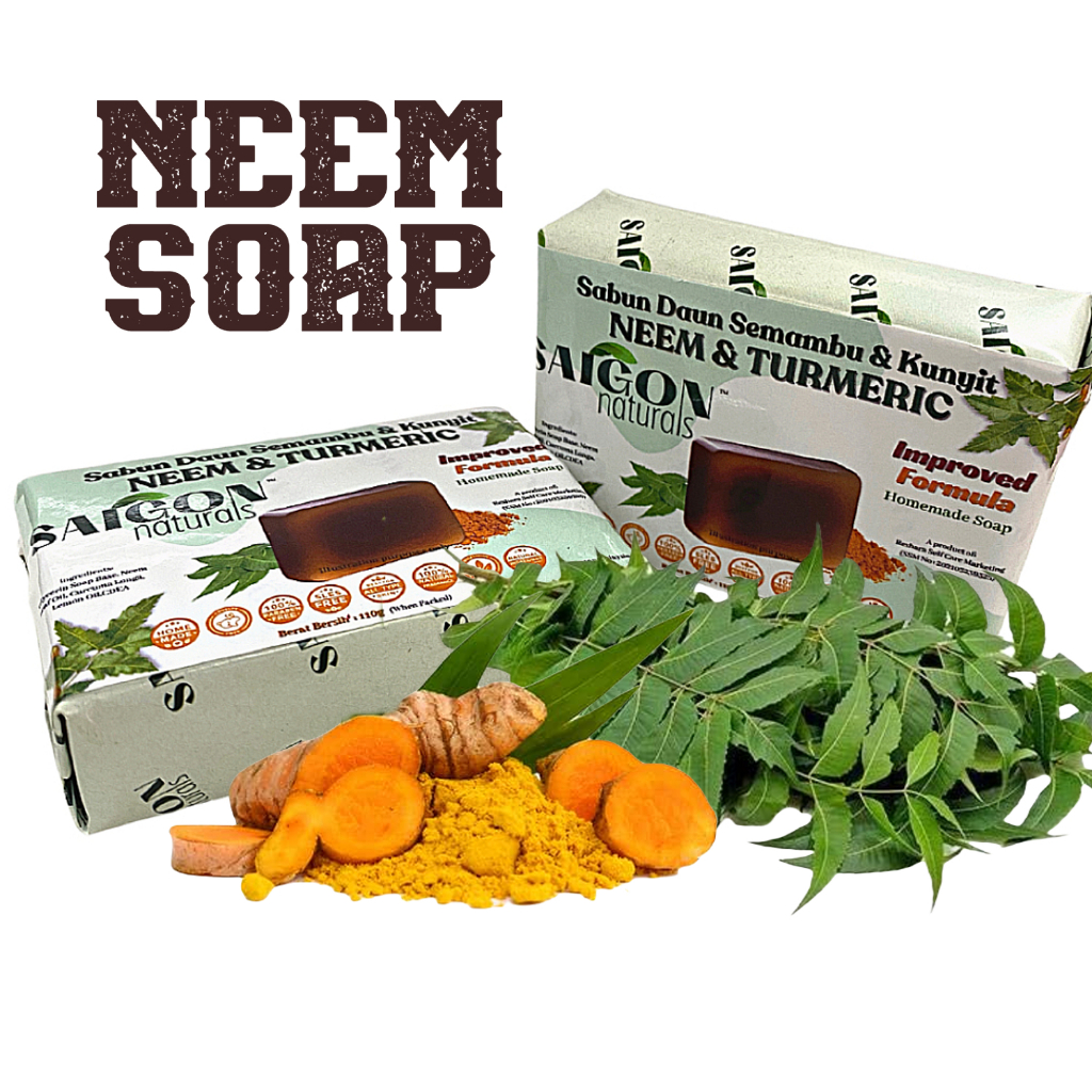 Saigon Naturals Sabun Semambu Neem Soap Herbal Soap Made from Neem ...