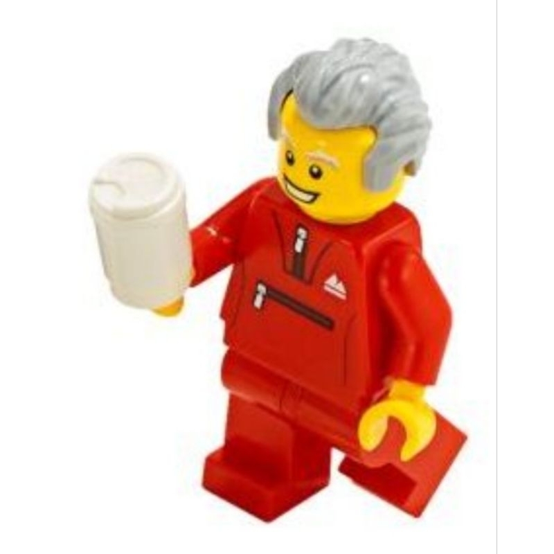 ~ FB ~ Lego City Grandfather Minifigure CTY1026 with Accessories 60234 ...