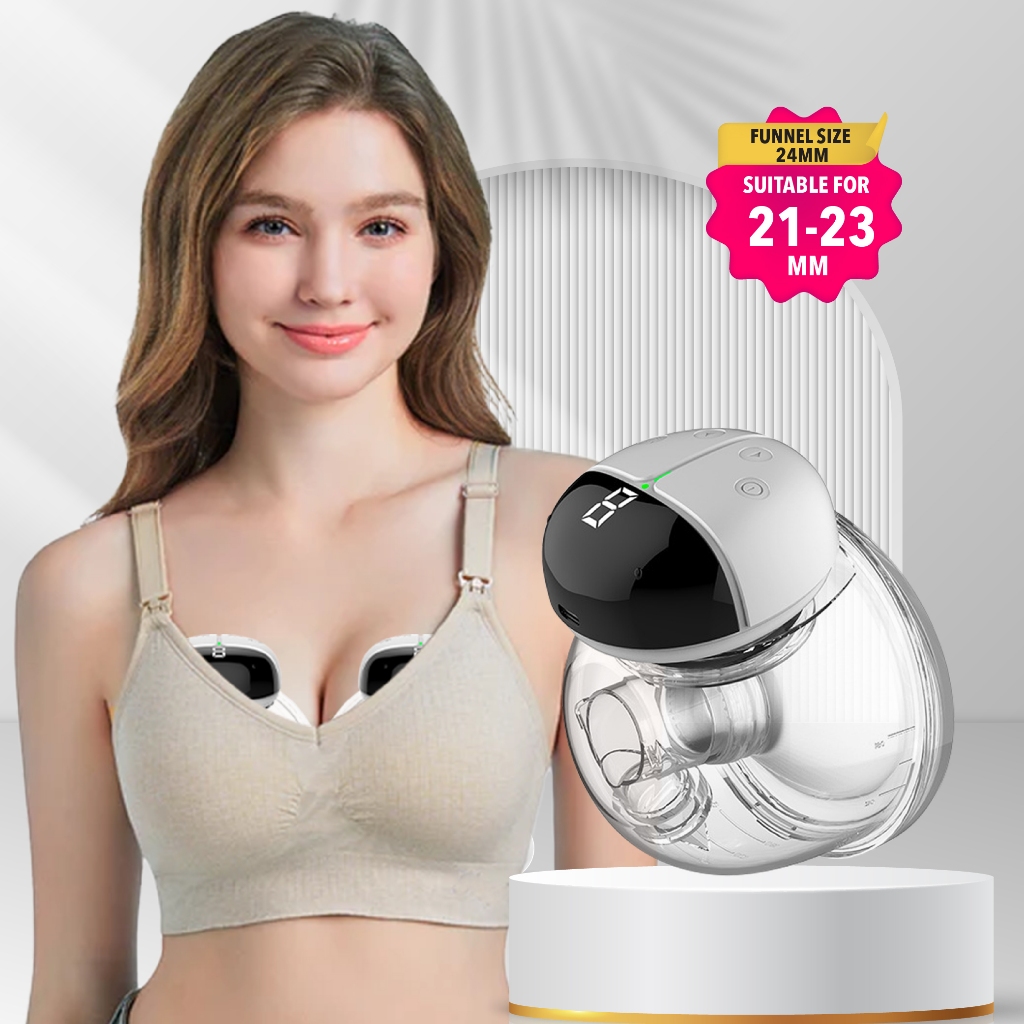 Rechargeable Breast Pump Handsfree Pam Susu Handsfree Breast Pump Electric Pam Susu Elektrik ...