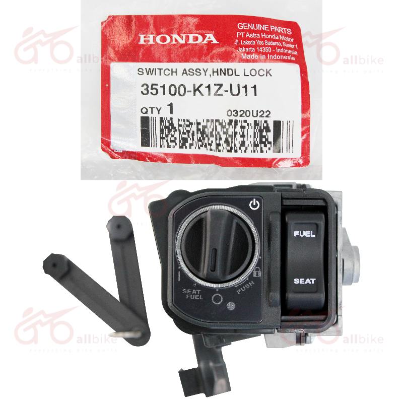 PCX125 PCX160 ADV160 KEY MAIN SWITCH Ignition Lock 35100-K1Z-U11 ...