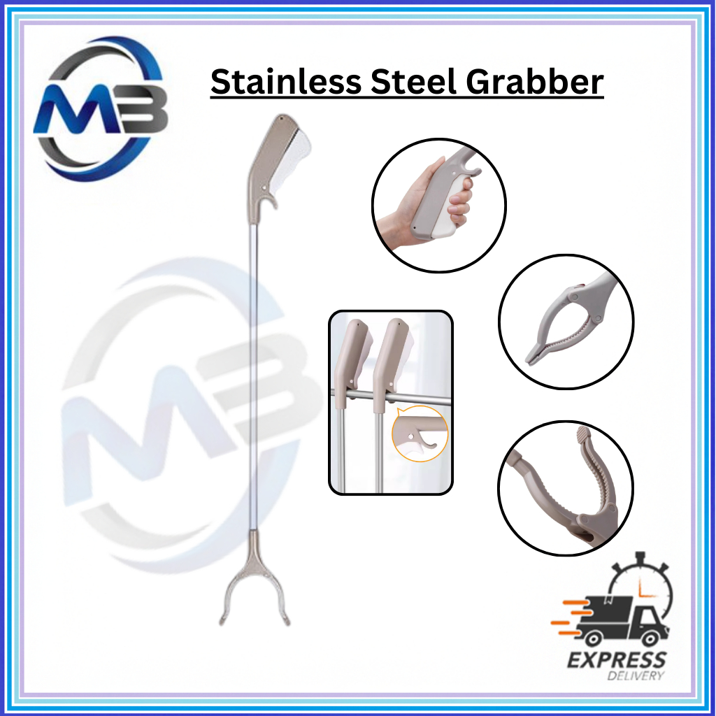 Stainless Steel Grabber Trash Grabber Hand Tools Picker Long Stainless ...