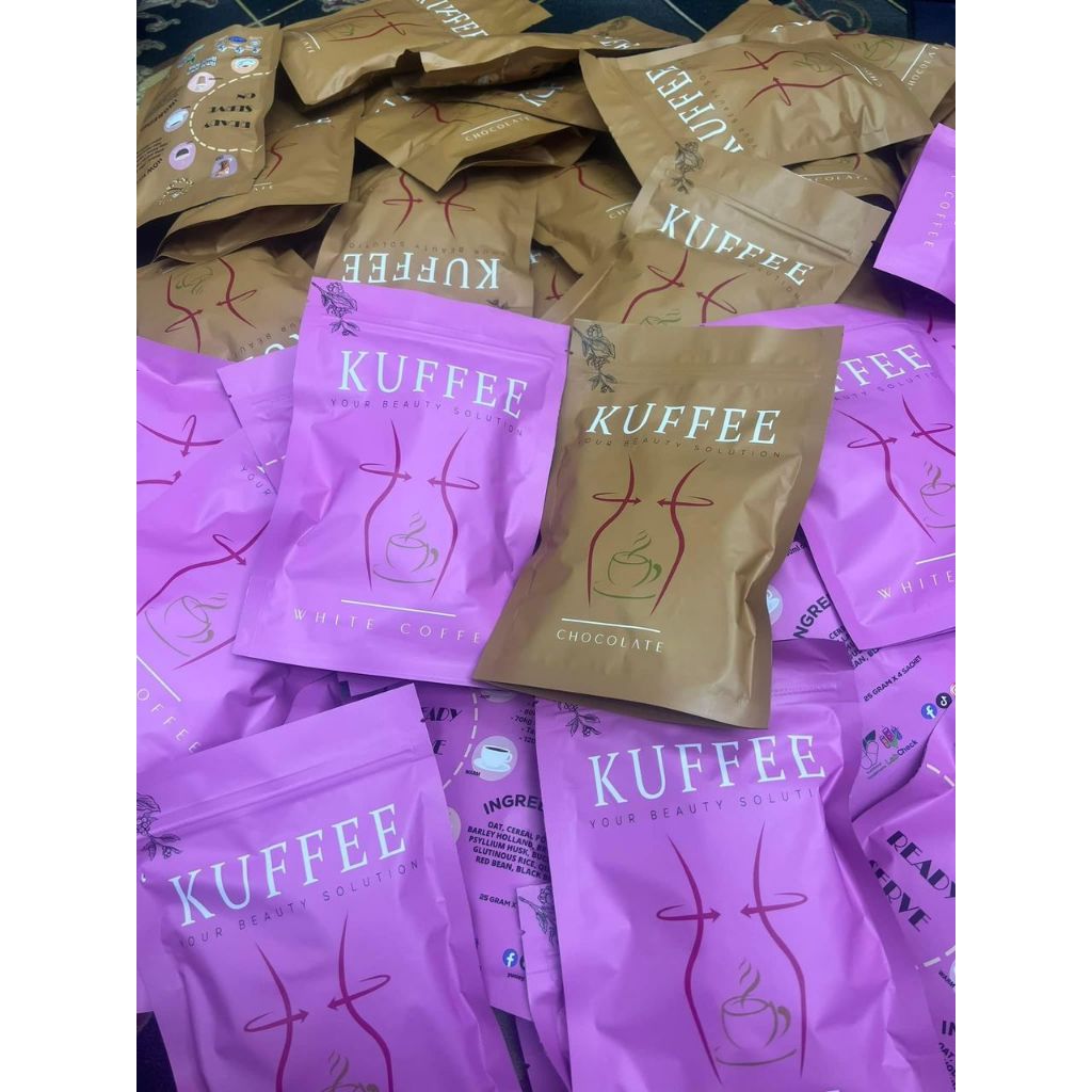 KUFFEE WHITE COFFEE / CHOCOLATE (25g x 4 sachets) | Shopee Malaysia