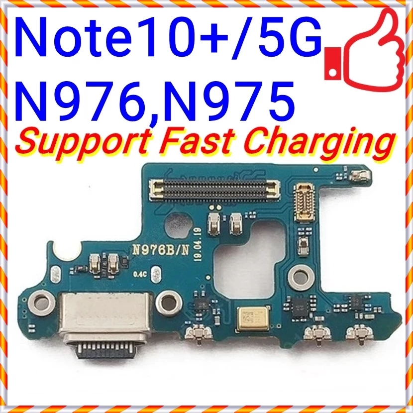 SAM(SUNG) Galaxy Note10+ 5G) NEW ORIGINAL Charging Port Charging Board N976B/N N976V for Note 10 ...