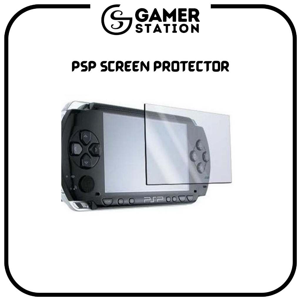 PSP Game Screen Protector(CLEAR) | PSP 1000 2000 3000 E1000 E1008 ...