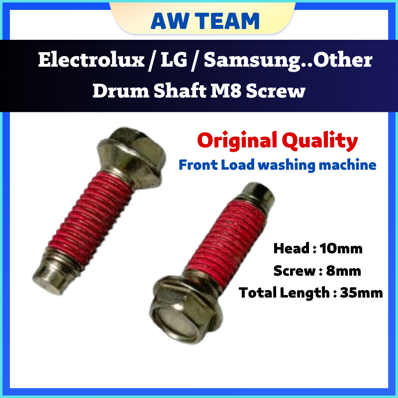ELECTROLUX / LG / SAMSUNG Drum Shaft M8 Screw Original Quality For ...