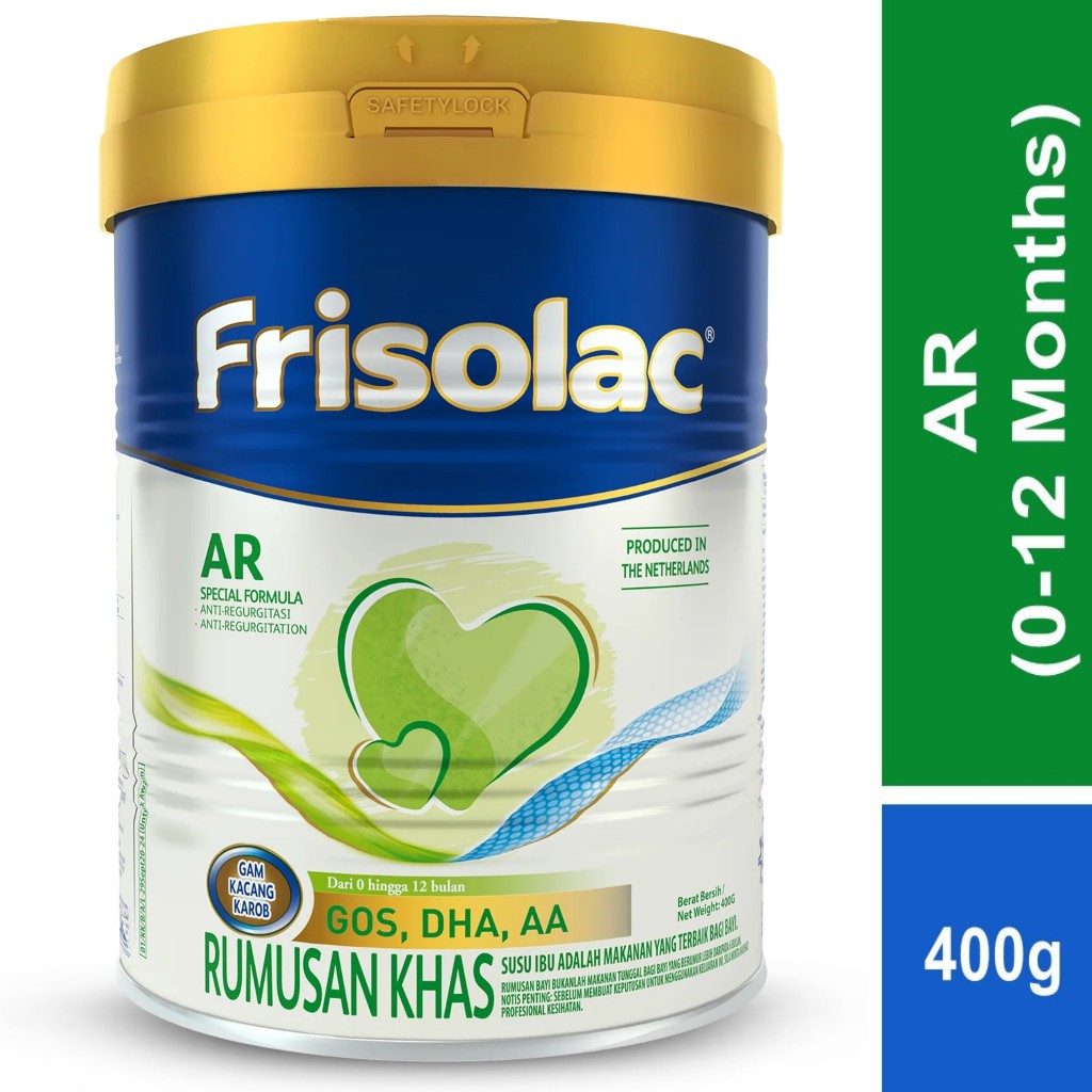 Frisolac AR Special Formula, 0 to 12 Months, 400g ( GOS, DHA, AA ) | Shopee Malaysia