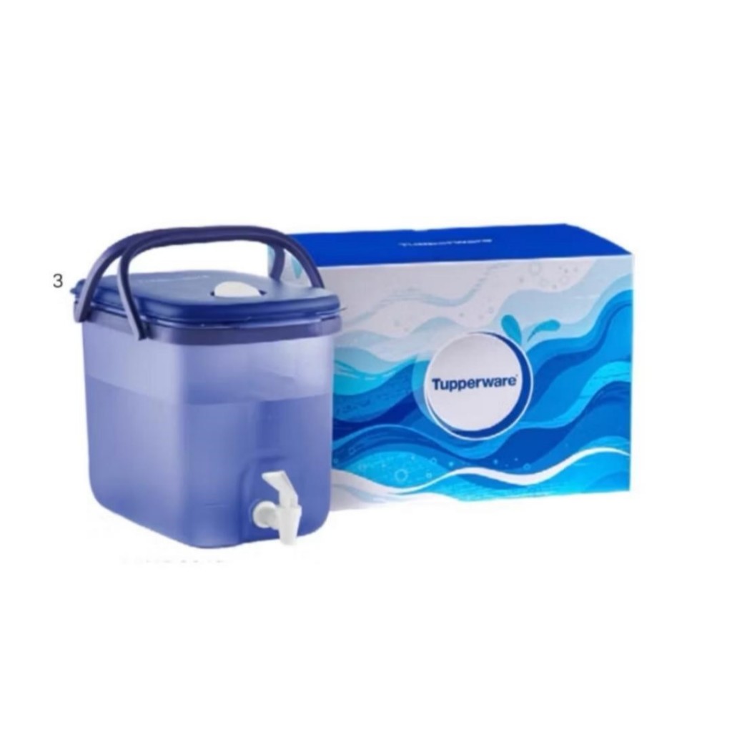 Tupperware Royale Blue water wonder all- 10 liter | Shopee Malaysia