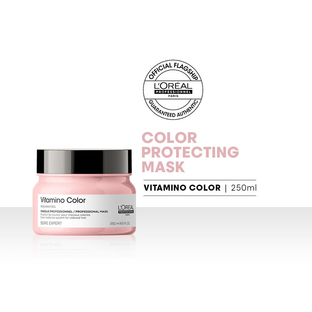 L'Oréal Professionnel Vitamino Color Mask for Color-Treated Hair 250ml ...