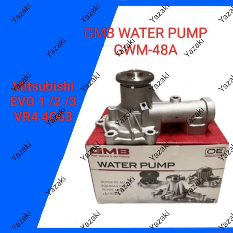 (GWM-48A) MITSUBISHI EVO 1/ 2/ 3/ VR4 4G63 GMB WATER PUMP | Shopee Malaysia