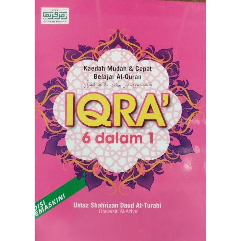 IQRA' 6 DALAM 1 (AZMAR PRIMA) (PINK) | Shopee Malaysia