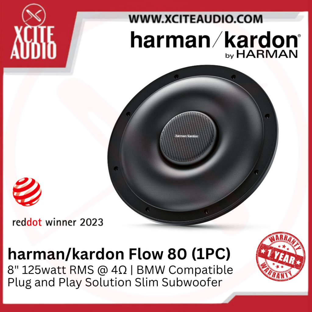 harman/kardon Flow 80 | 20cm / 8" | BMW Compatible Plug & Play ...