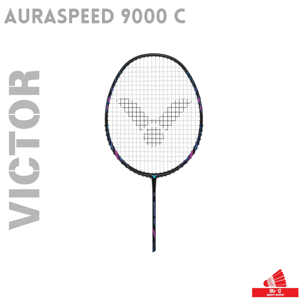 VICTOR AURASPEED 9000 C (Frame Only) FREE 1x FELET STRING & 1x APACS ...