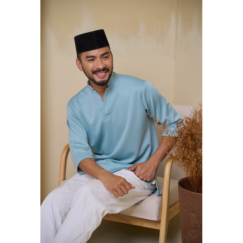 Kurta Ziyyad Collar by Yusoff.Co | Shopee Malaysia