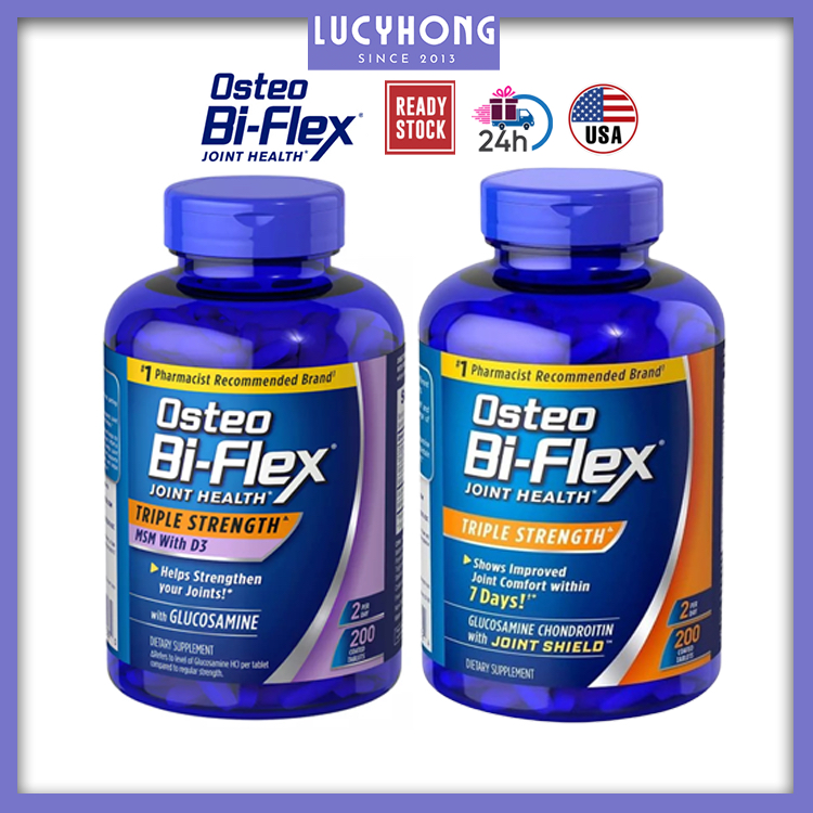 Osteo Bi-Flex Joint Health Triple Strength with Vitamin D D3 ...