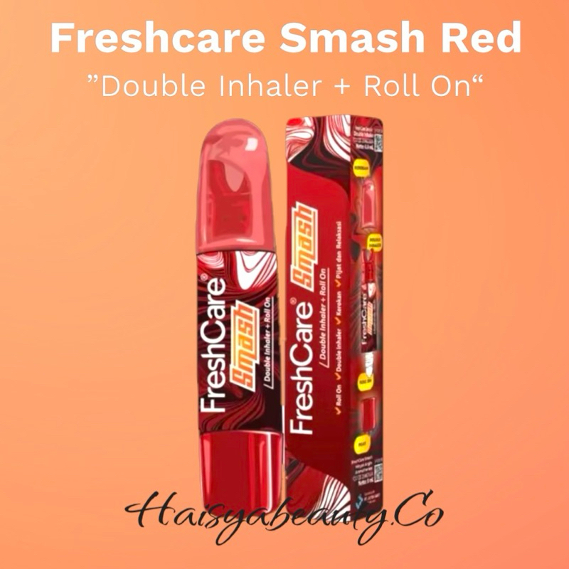 FRESHCARE SMASH DOUBLE INHALER + ROLL ON 8ML | Shopee Malaysia